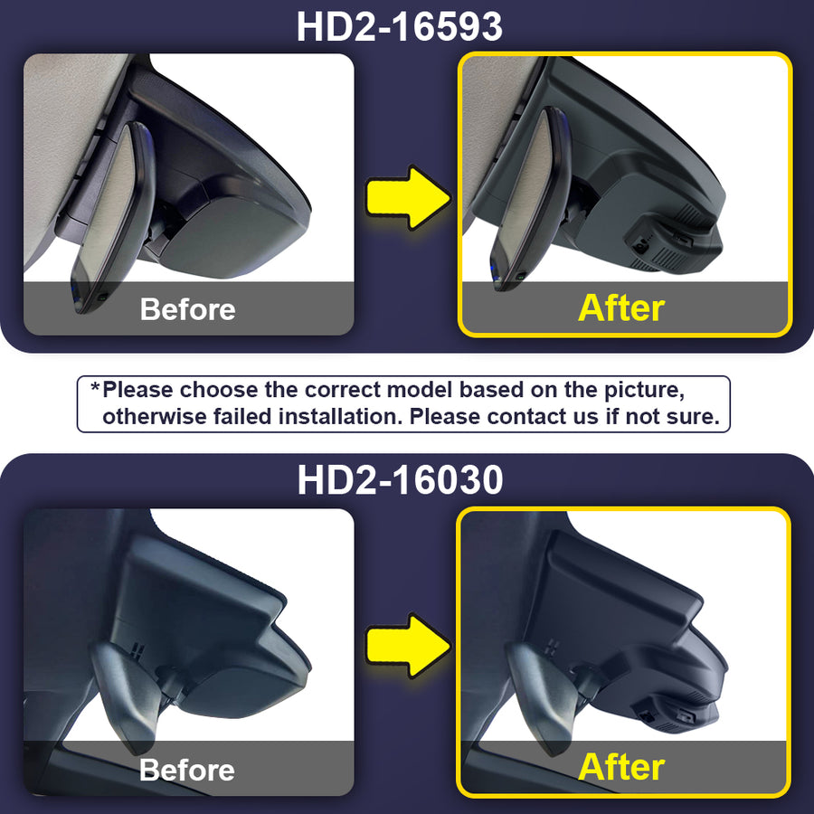 FITCAMX Dash Cam For Toyota Corolla Cross 2022-2026