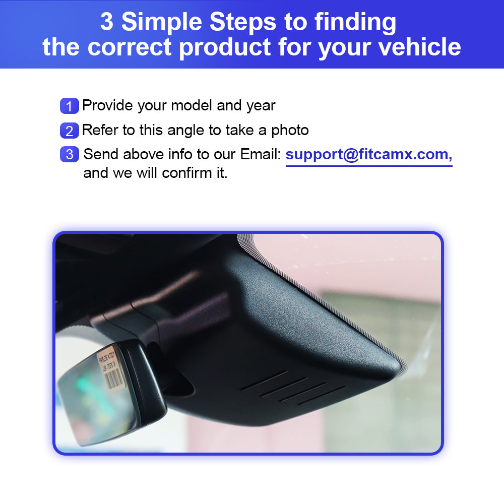 Fitcamx Dash Cam for Ford Ranger 2019-2023 4th Gen (Only for North Ame ...