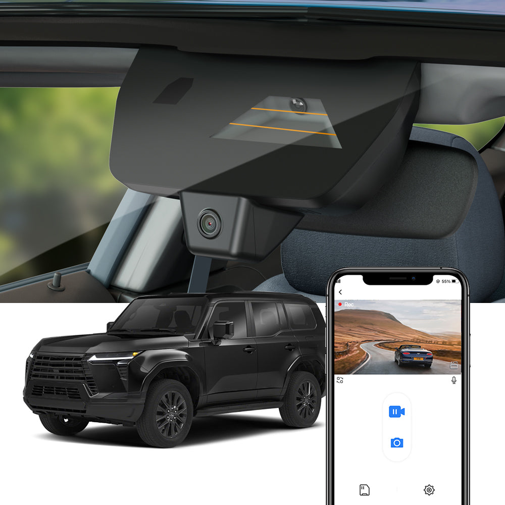FITCAMX Dash Cam For Lexus GX550 GX550h 3rd Gen J250 2024-2025