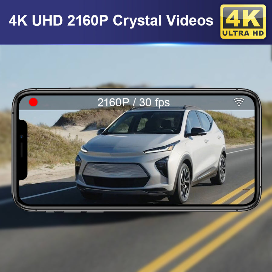 FITCAMX Dash Cam for Chevrolet Chevy Bolt EV EUV 2022- 2024