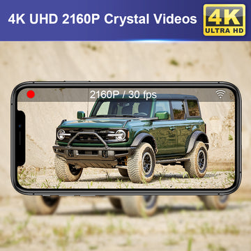 FITCAMX Dash Cam for Ford Bronco, Bronco Raptor 2025 2026