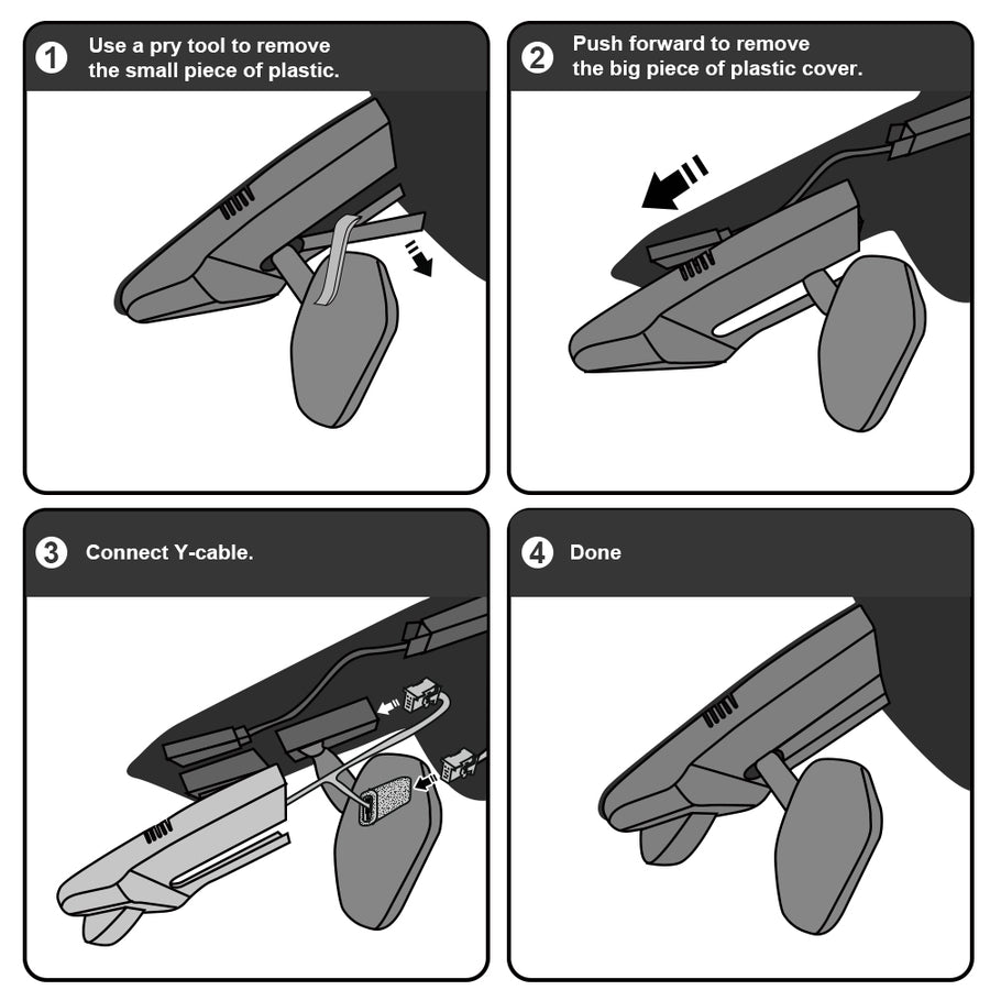 FITCAMX Dash Cam for 2022-2025 Kia EV6 / Kia EV6 GT