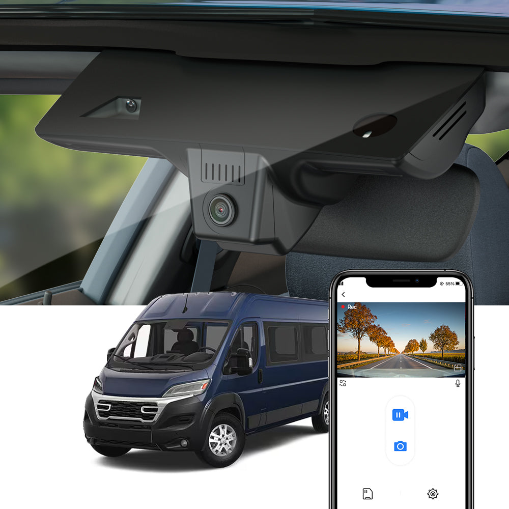 FITCAMX Dash Cam for Ram ProMaster 2024 2025