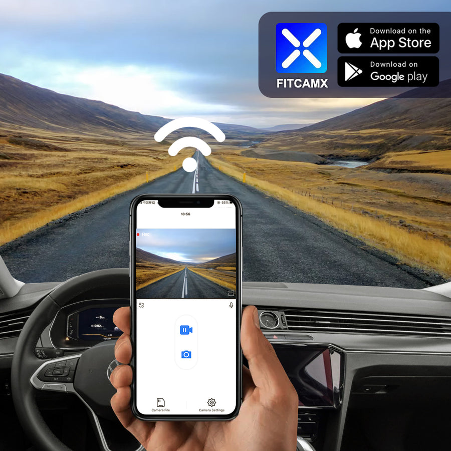 Fitcamx Dash Cam for VW Volkswagen (Need to contact us for confirmatio ...