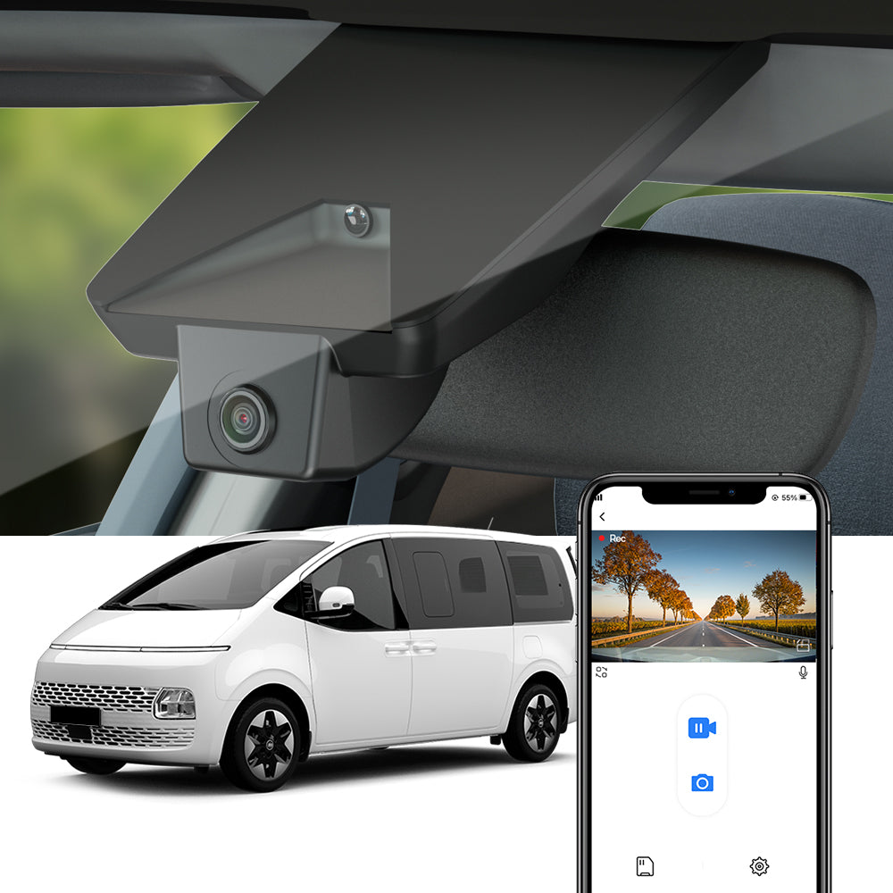 FITCAMX Dash Cam for Hyundai Staria 2021-2025 (Rear Mirror Cover part